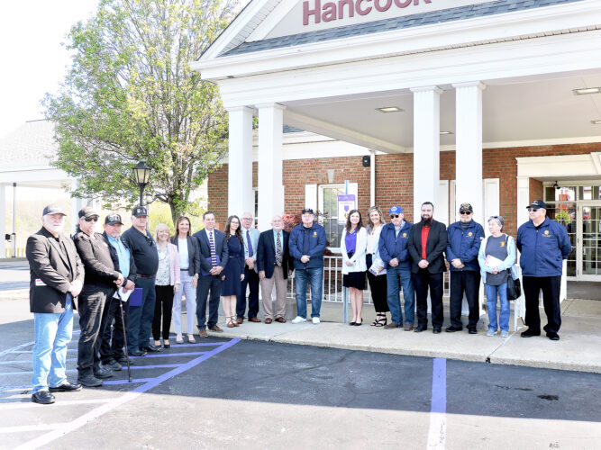 Hancock County Savings Bank joins effort to honor Purple Heart ...